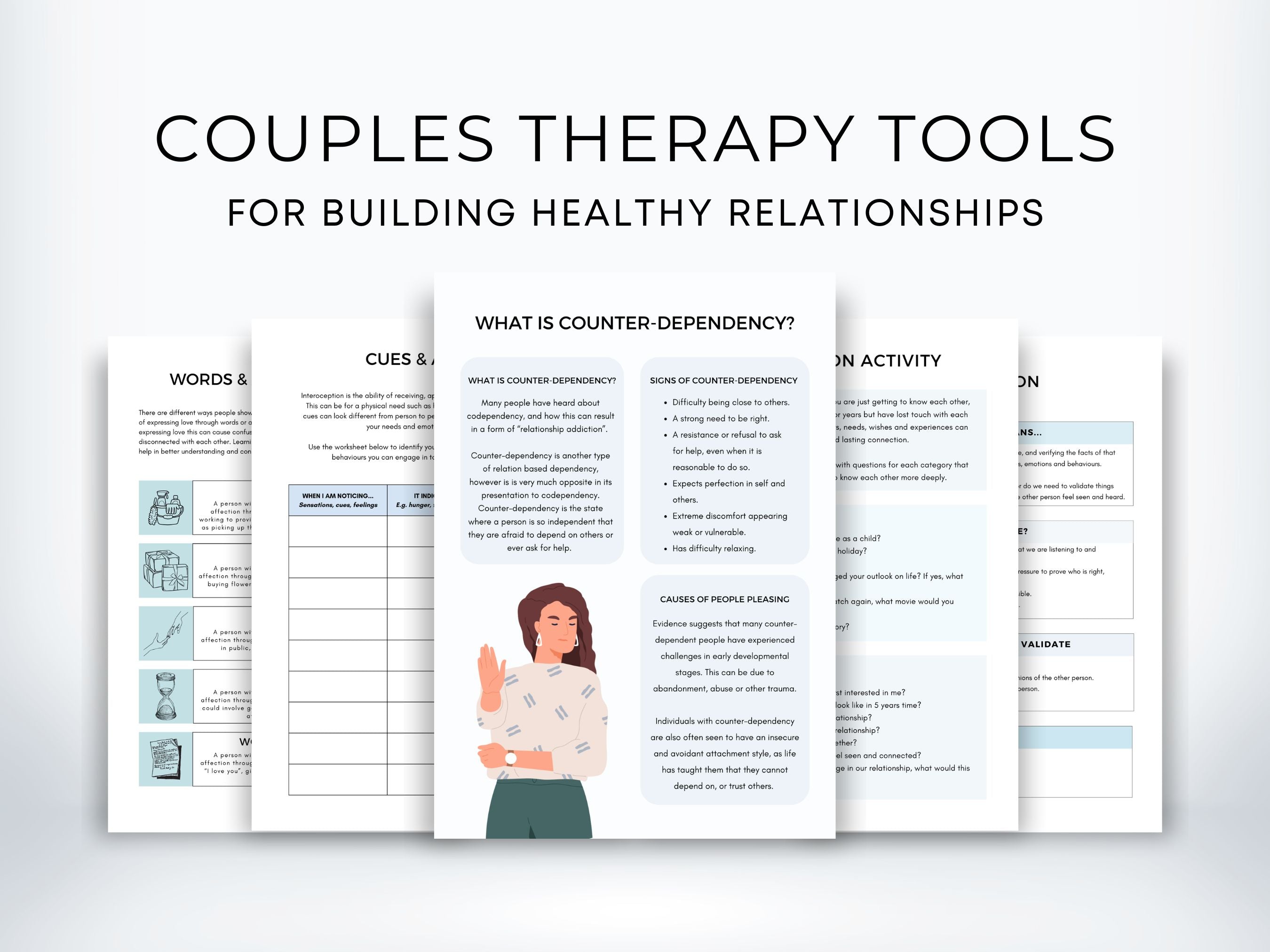 Couples Therapy Worksheets | My Thriving Mind