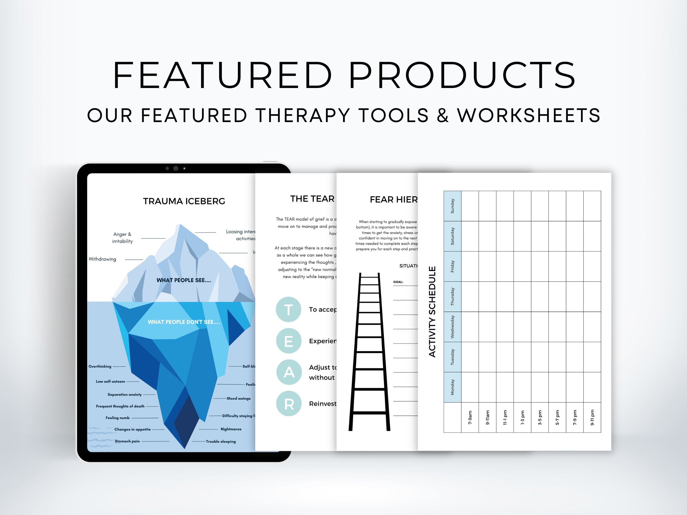 Therapy Worksheets | My Thriving Mind
