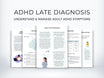 ADHD Late Diagnosis Worksheets | My Thriving Mind