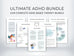 ADHD Worksheets Mega Bundle | My Thriving Mind