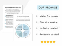 Addiction Worksheets Mega Bundle | My Thriving Mind