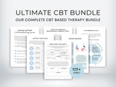 Therapy Worksheet Mega Bundles | My Thriving Mind