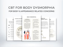 CBT for Body Dysmorphia Worksheets | My Thriving Mind
