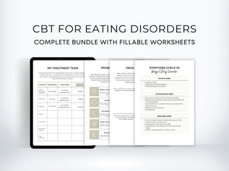 CBT for Eating Disorders Worksheets | My Thriving Mind