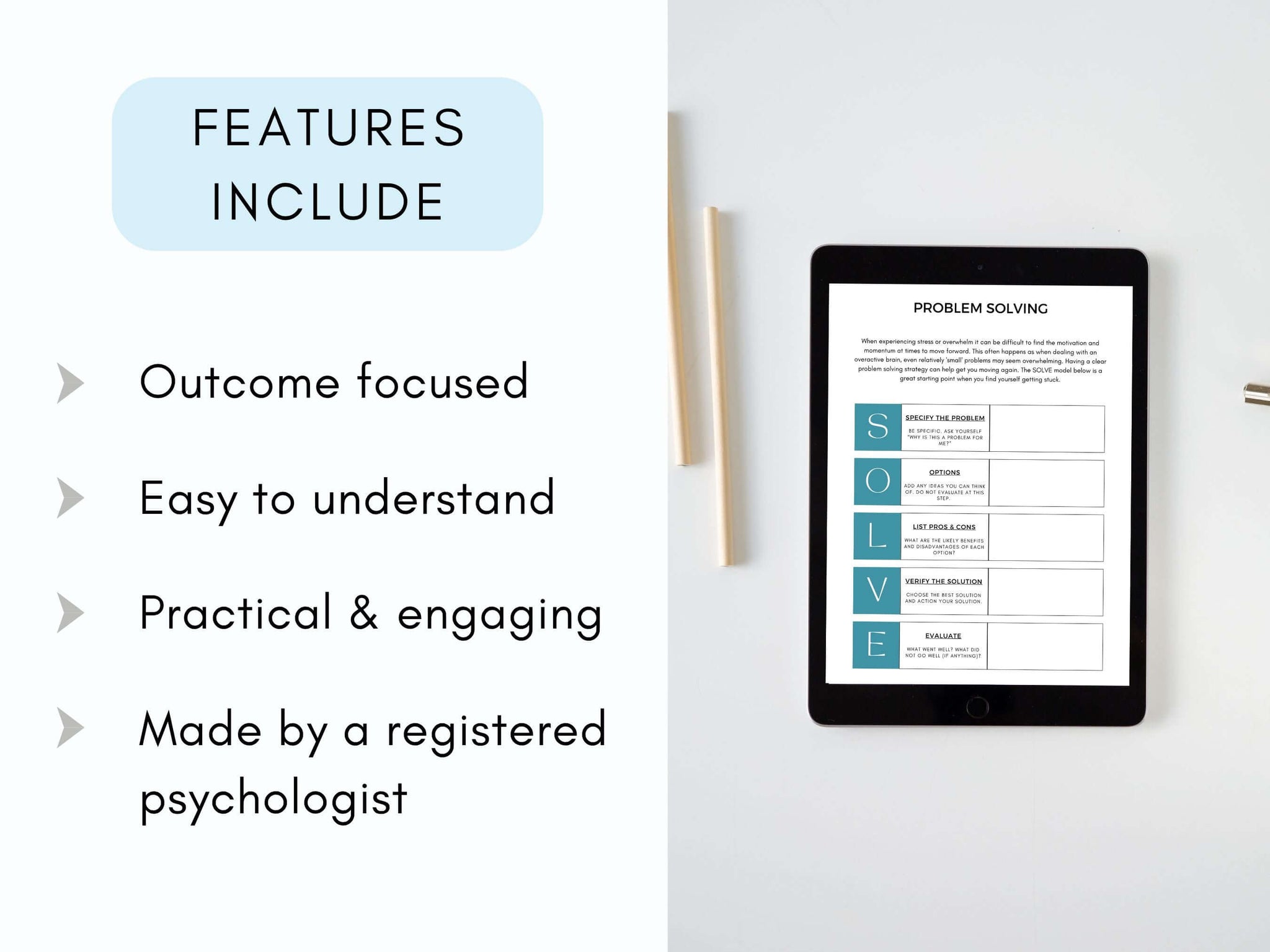 CBT for ADHD Worksheets Bundle | My Thriving Mind