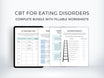 CBT for Eating Disorders Worksheets | My Thriving Mind