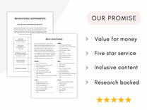 CBT for Eating Disorders Worksheets | My Thriving Mind
