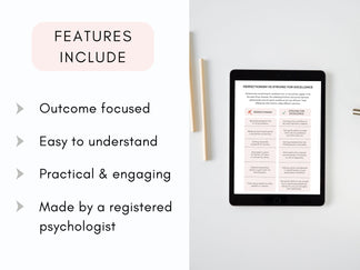 CBT for Procrastination Worksheets | My Thriving Mind