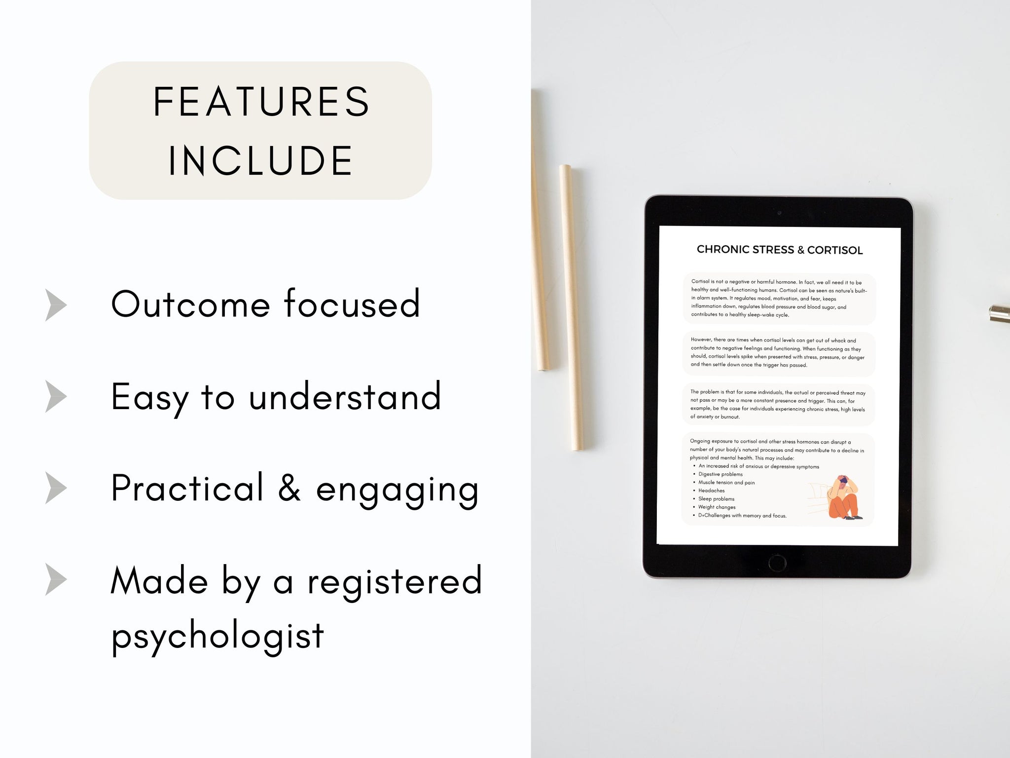 Cortisol Management Worksheets | My Thriving Mind