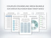 Couples Counseling Worksheets Mega Bundle | My Thriving Mind