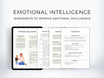 Emotional Intelligence Worksheets | My Thriving Mind