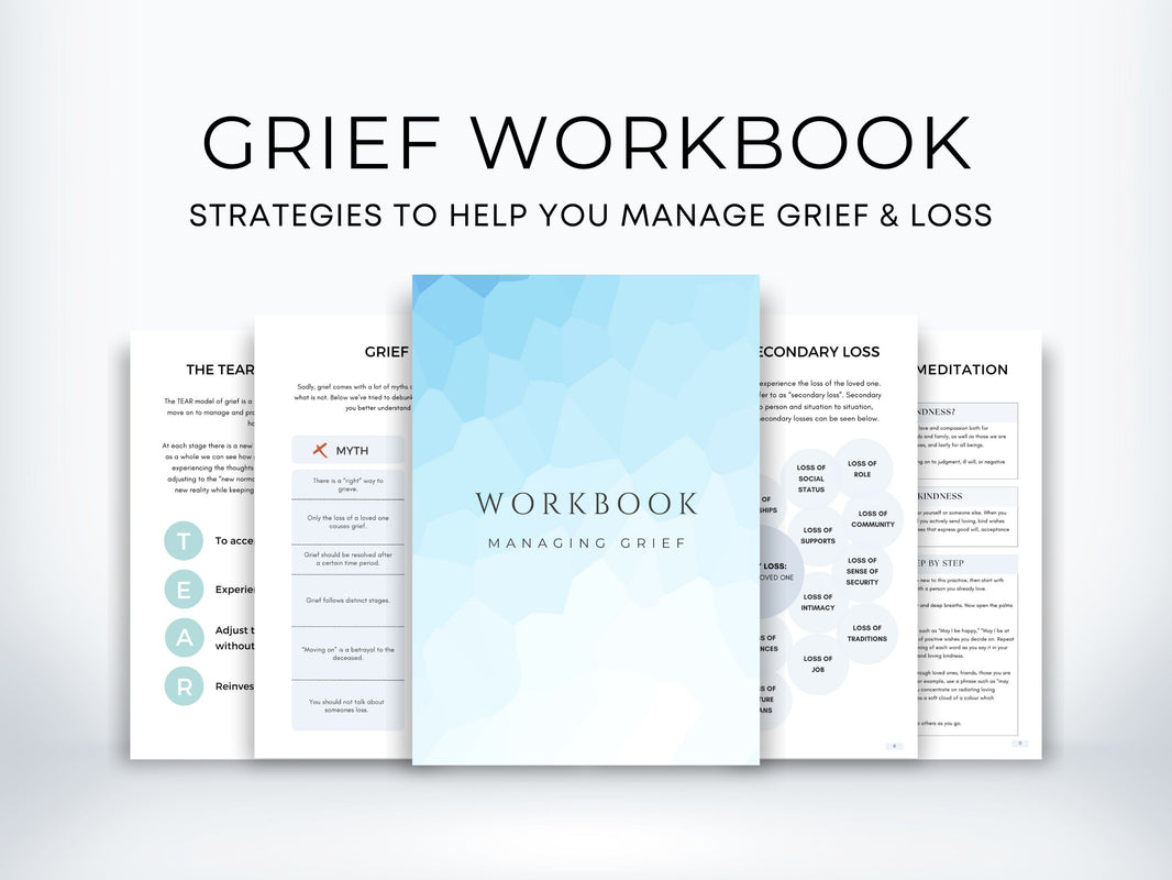 Grief Worksheets | My Thriving Mind