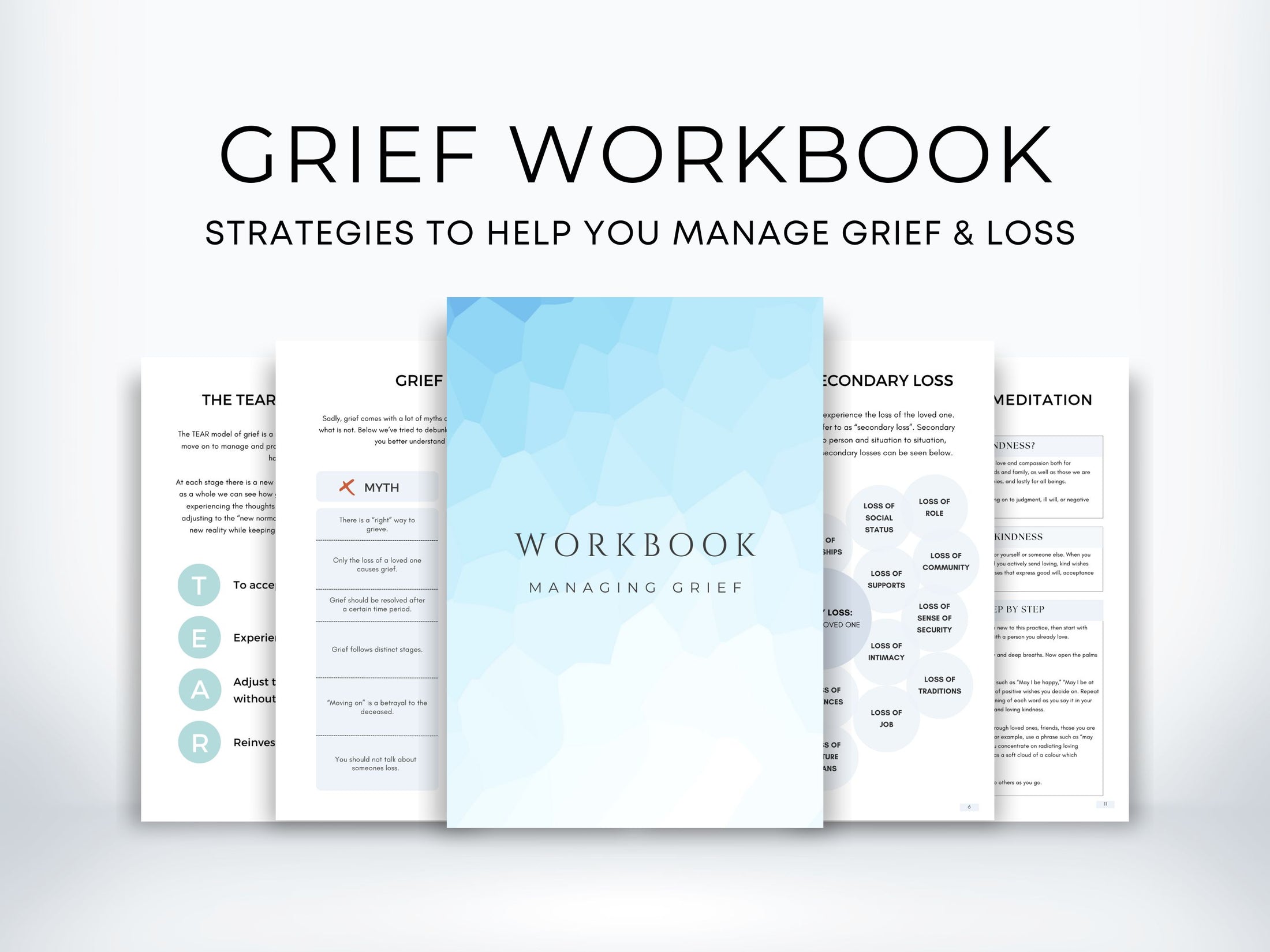 Grief & Loss Workbook | My Thriving Mind