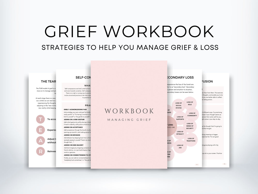 Grief Worksheets | My Thriving Mind