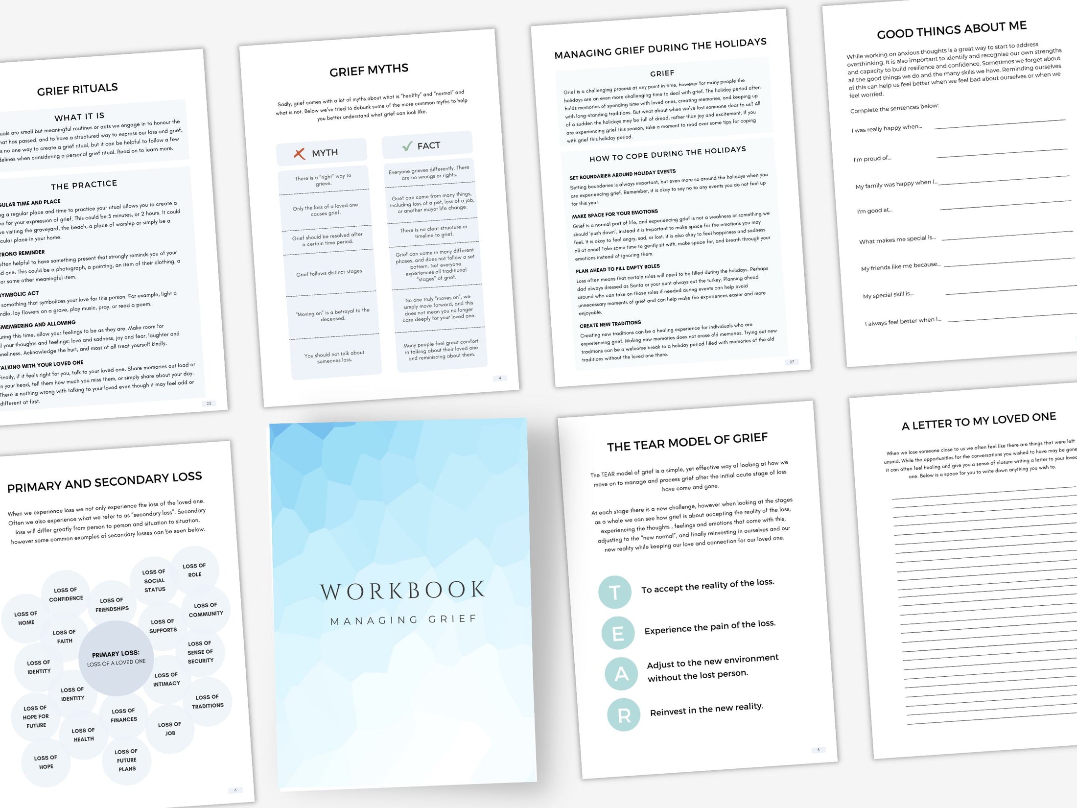 Grief & Loss Workbook | My Thriving Mind
