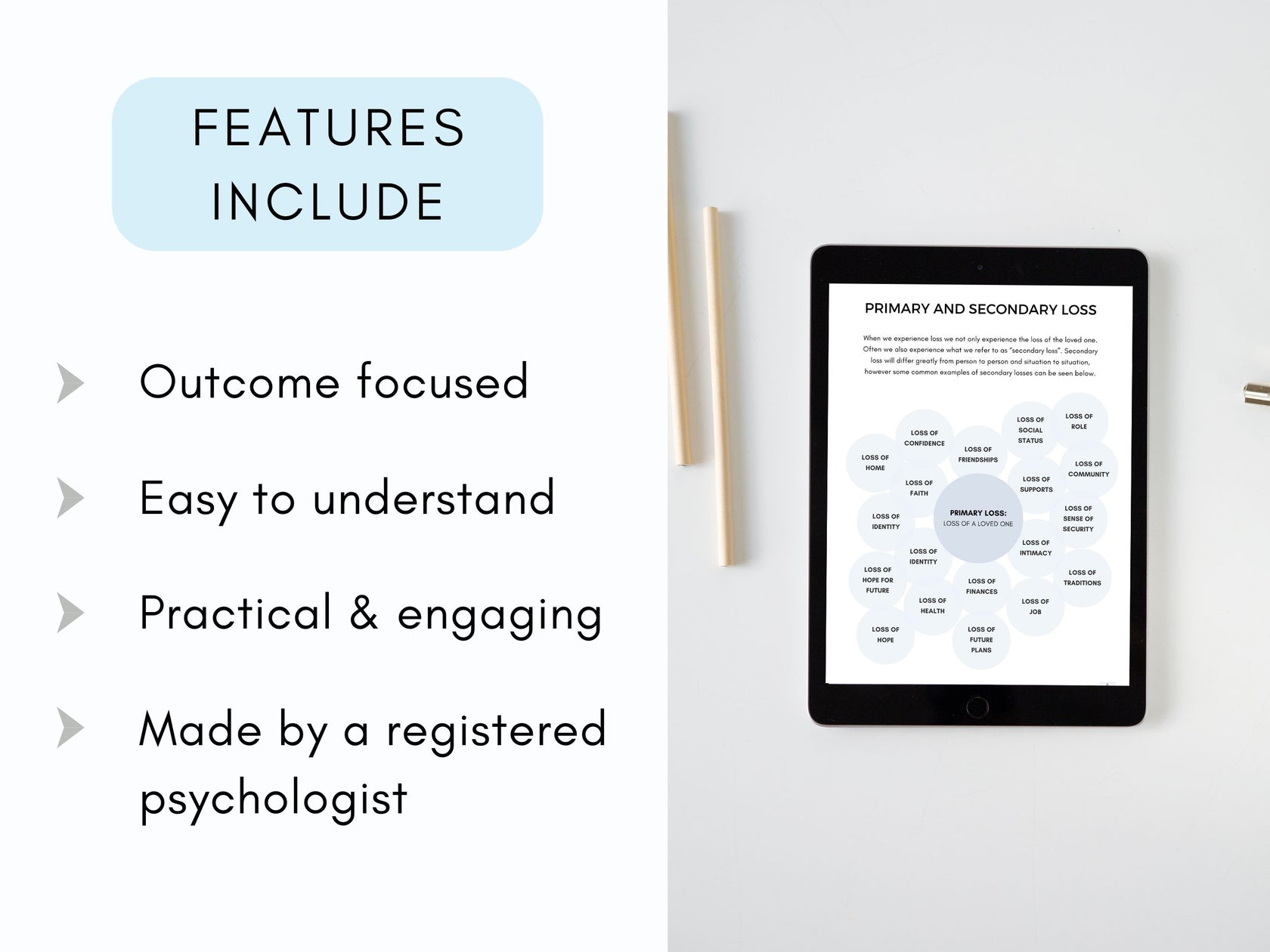 Grief & Loss Workbook | My Thriving Mind