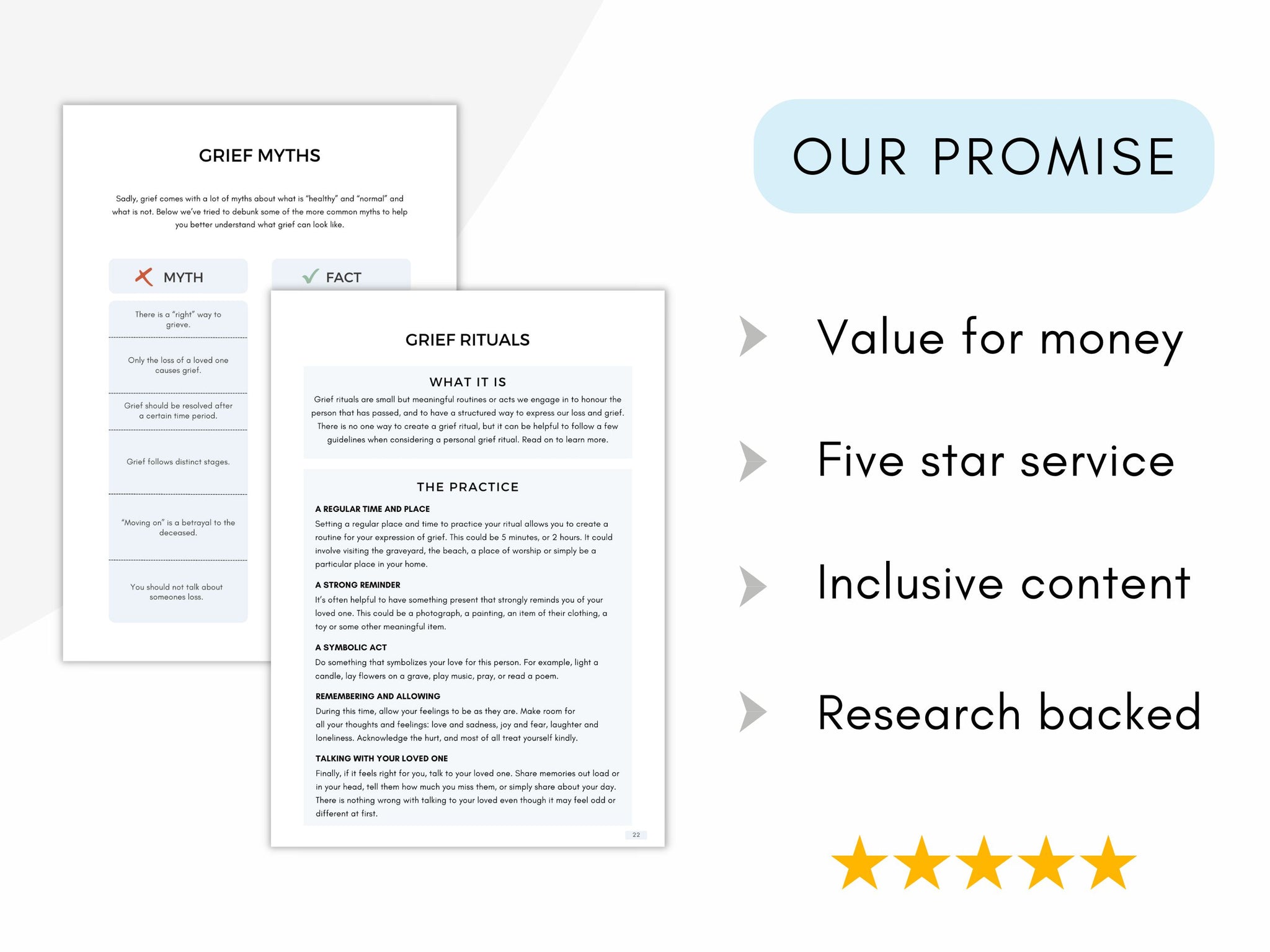 Grief & Loss Workbook | My Thriving Mind