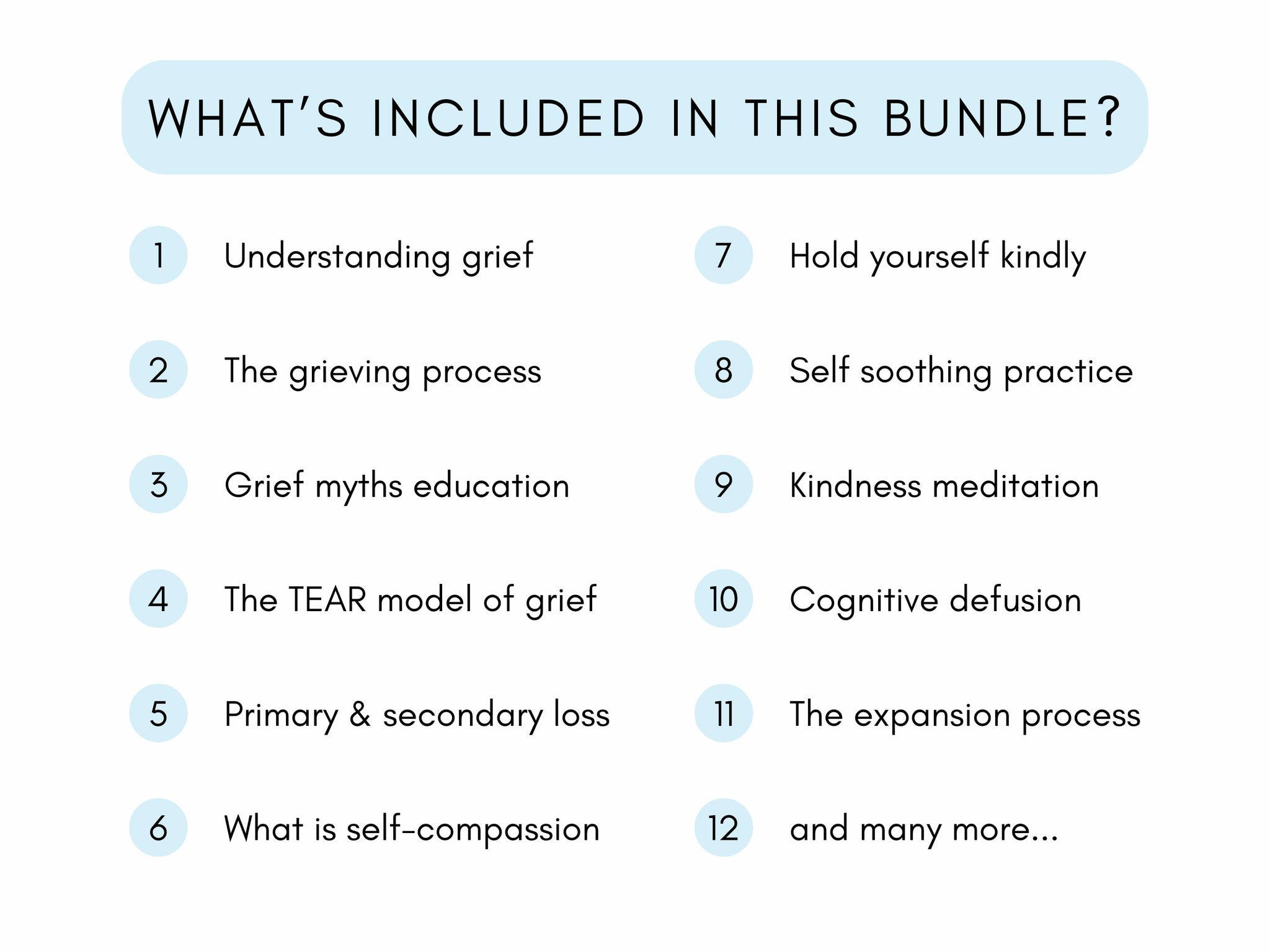 Grief & Loss Workbook | My Thriving Mind