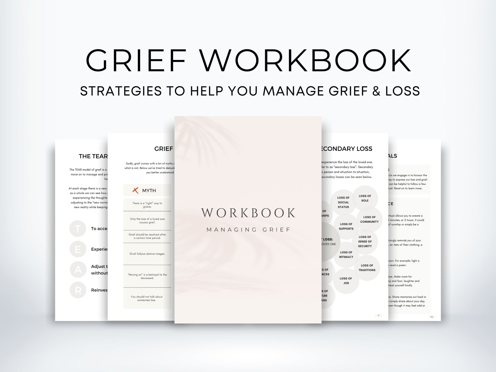 Grief & Loss Workbook | My Thriving Mind