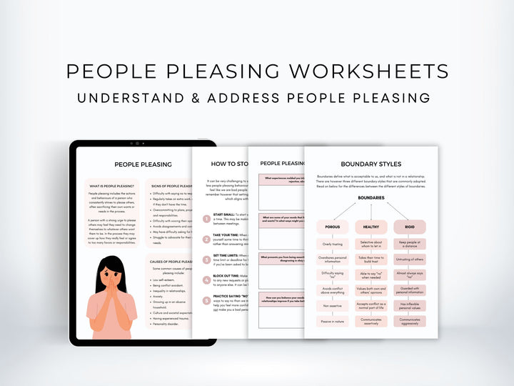 Coping Skills Worksheets | My Thriving Mind